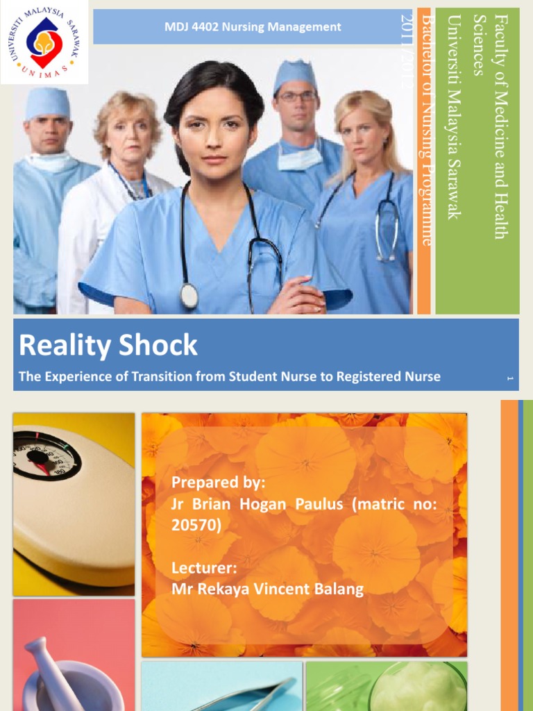 Reality Shock | PDF | Residency (Medicine) | Nursing