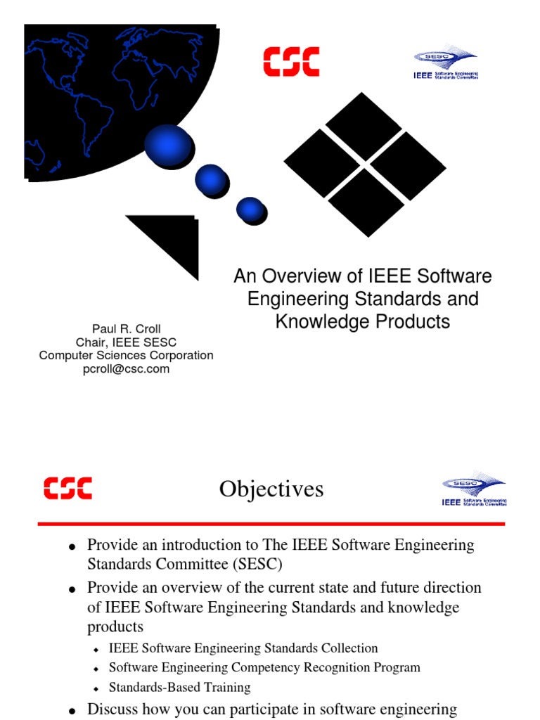 An Overview of IEEE Software Engineering Standards and Knowledge ...
