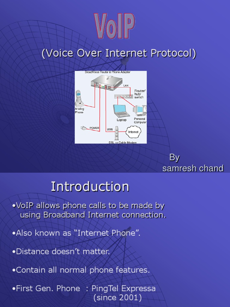 VoIP: Introduction, Protocols, and Benefits | PDF | Voice Over Ip ...