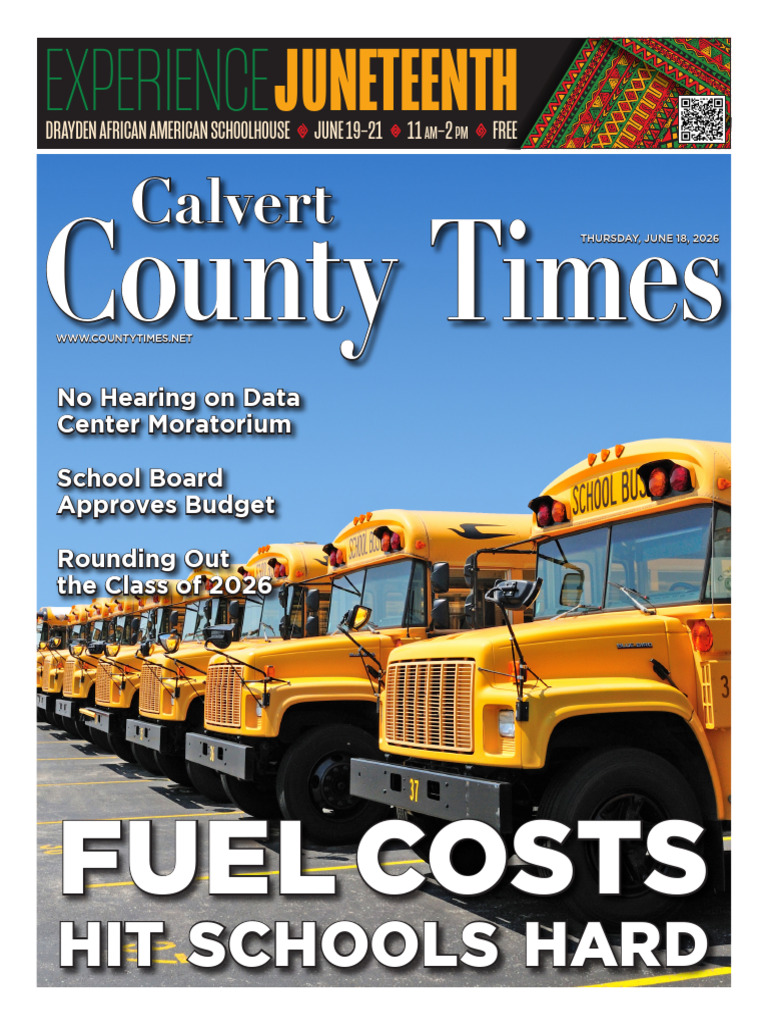 2026-06-18 Calvert County Times | PDF | Calvert County | Data Center