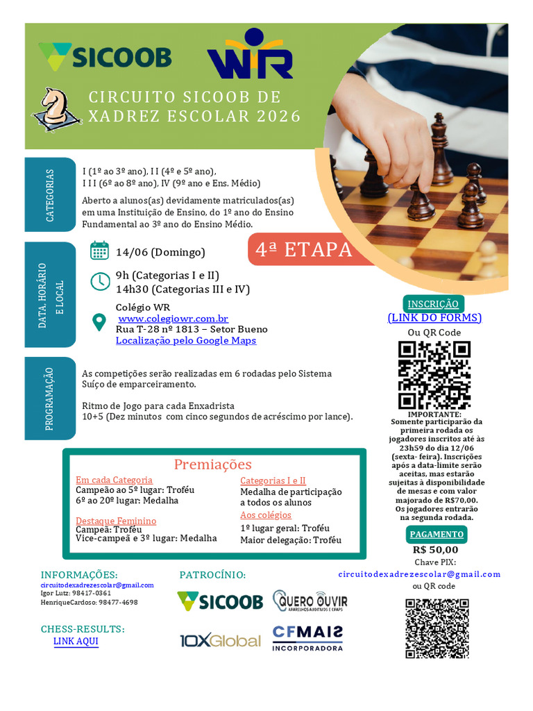 Folder 4ª Etapa WR 2026 | PDF