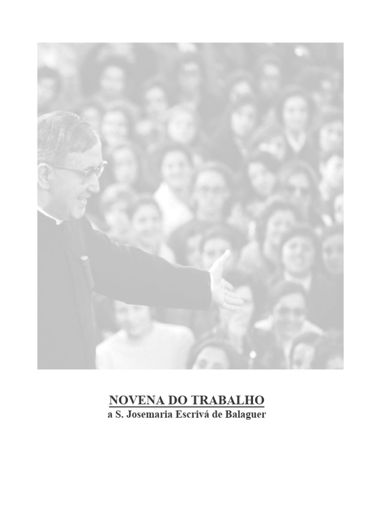 Novena Trabalho | PDF | Prière chrétienne | Liturgie et culte chrétien