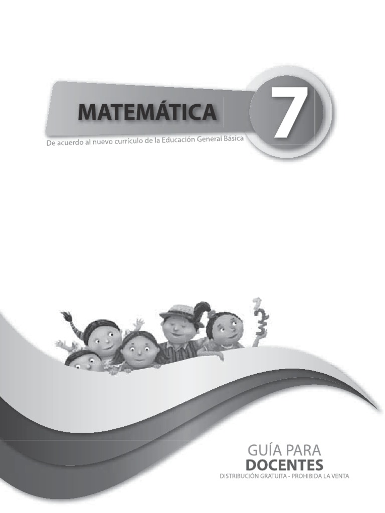 Guia Matematica Septimo Ano | PDF | Evaluación | Aprendizaje