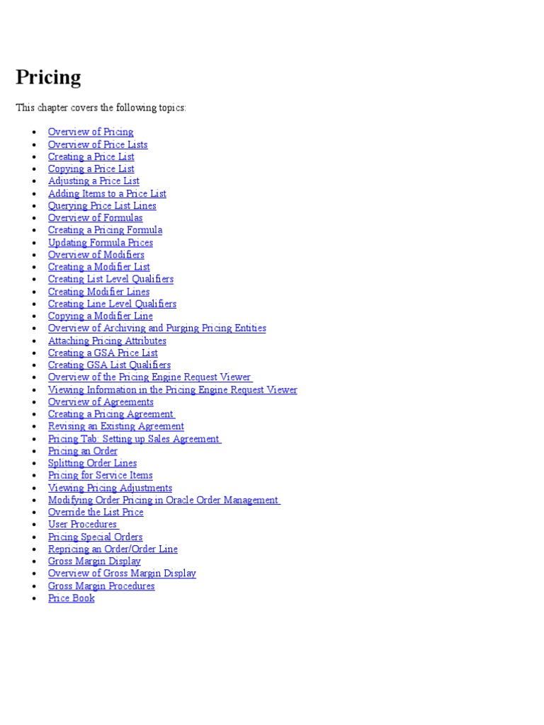 Advance Pricing Total Oracle Apps | PDF | Rounding | Formula