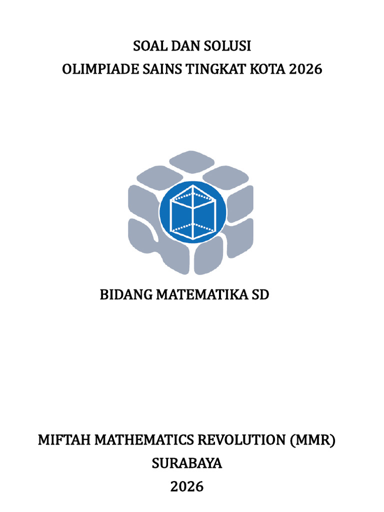 Soal Dan Solusi Osk Sd 2026 | PDF