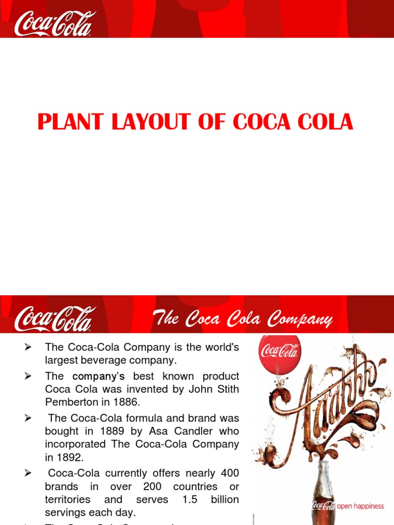 Coca Cola Plant Layout | PDF | Coca Cola | The Coca Cola Company