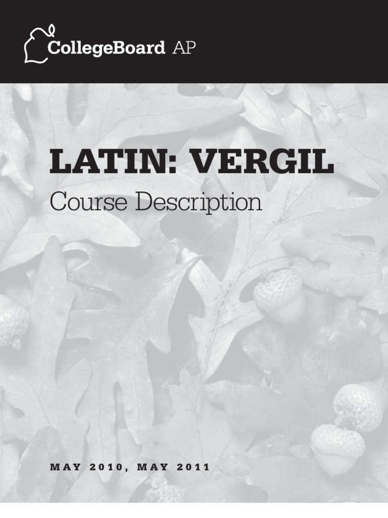 AP Latin 2010 2011 Exam | PDF | Advanced Placement | Test (Assessment)