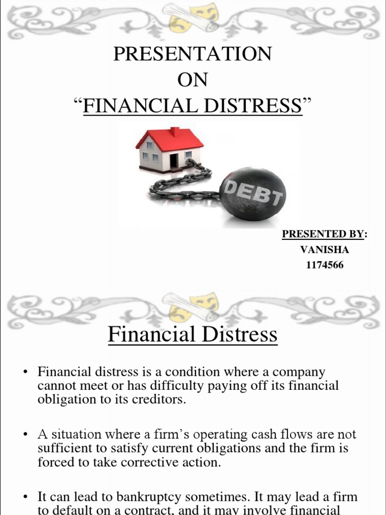 Financial Distress | PDF | Restructuring | Equity (Finance)