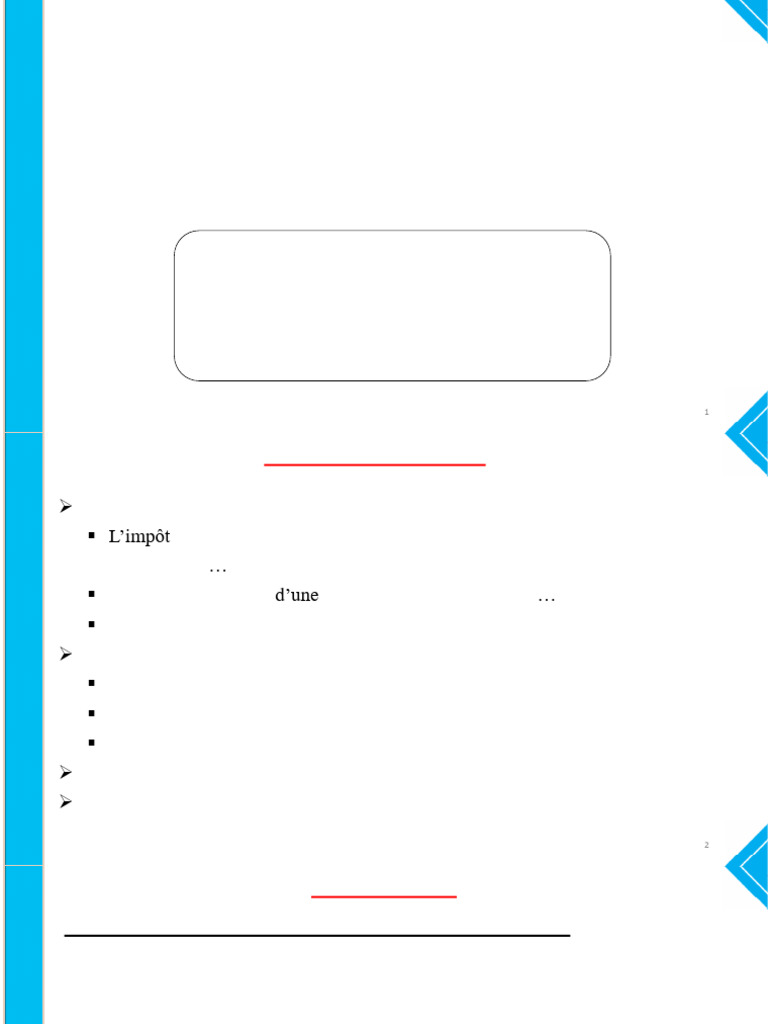 CG Chapitre 1 | PDF