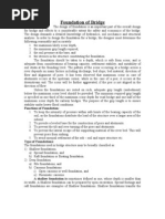 Foundation Design Report | PDF | Reinforced Concrete | Concrete