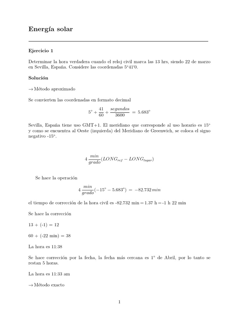Ejemplos UI | PDF | Ecuaciones | Hora