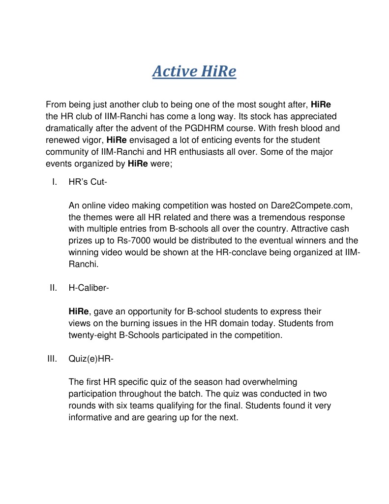 Active HiRe | PDF | Finance & Money Management