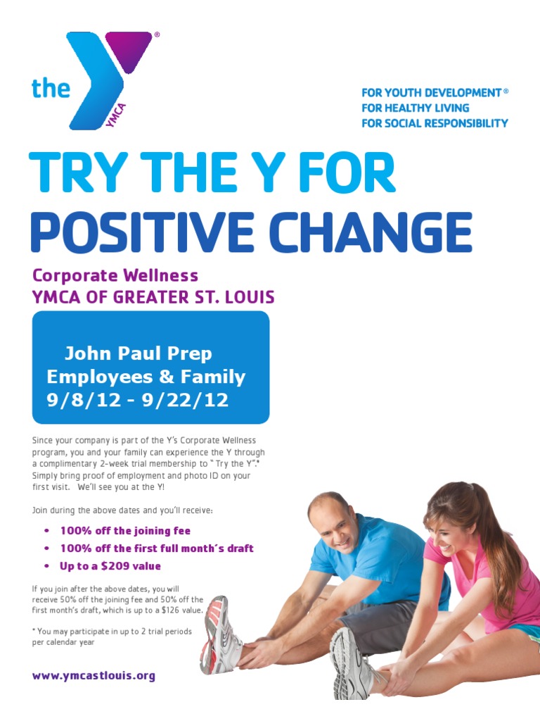 Try The y | PDF | Ymca | St. Louis