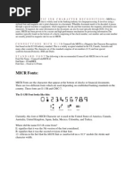Wells Fargo MICR Document Design Specifications | PDF | Written ...