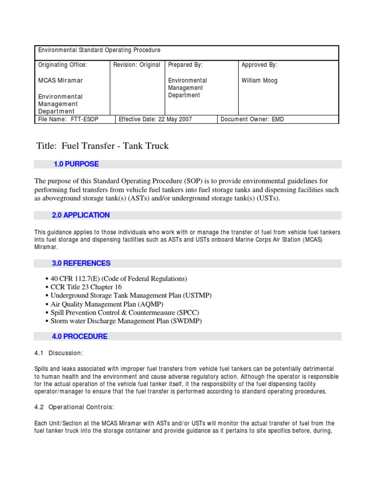 Fuel Transfer Tank Truck | PDF | Oil Tanker | Energy And Resource
