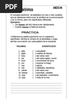 Palabras Terminadas en Ción, Sión, Xión y Cción | PDF | Artes del ...