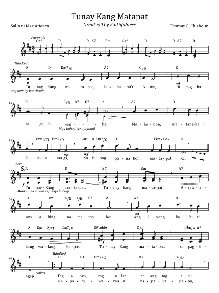 Tunay Kang Matapat | PDF