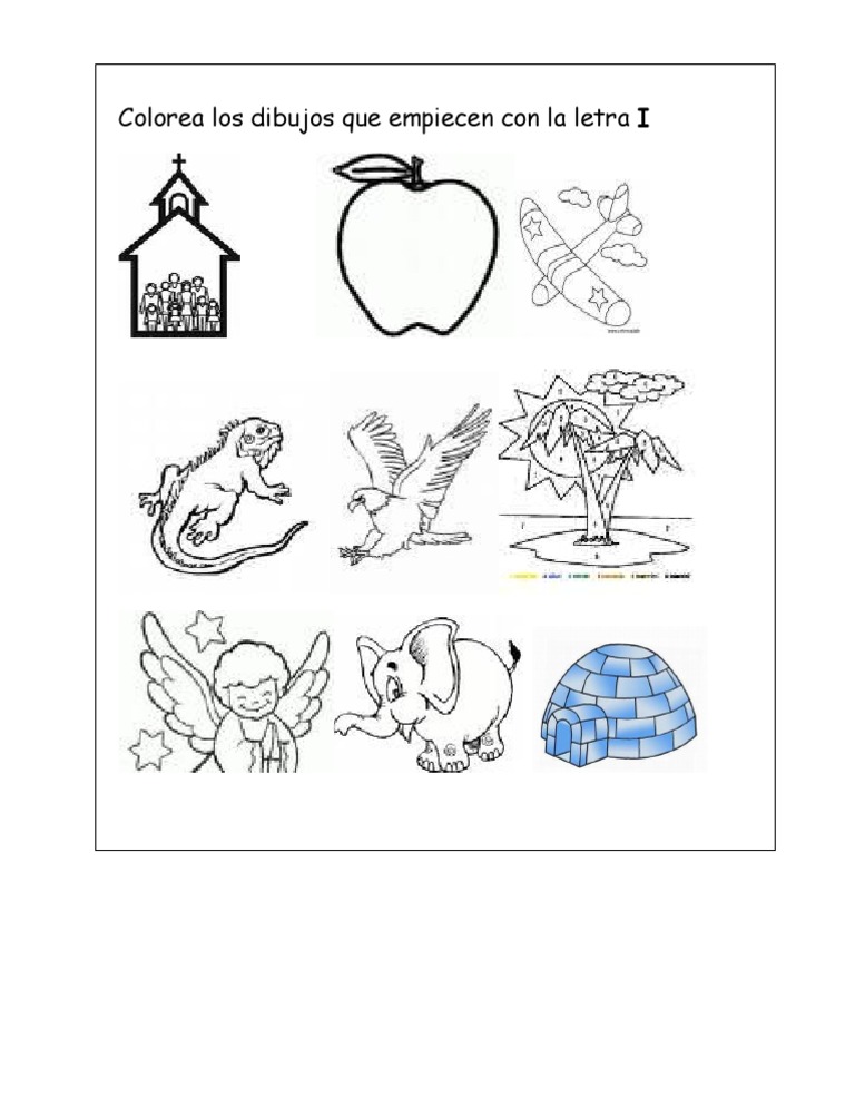 Ejercicio Letra I | PDF