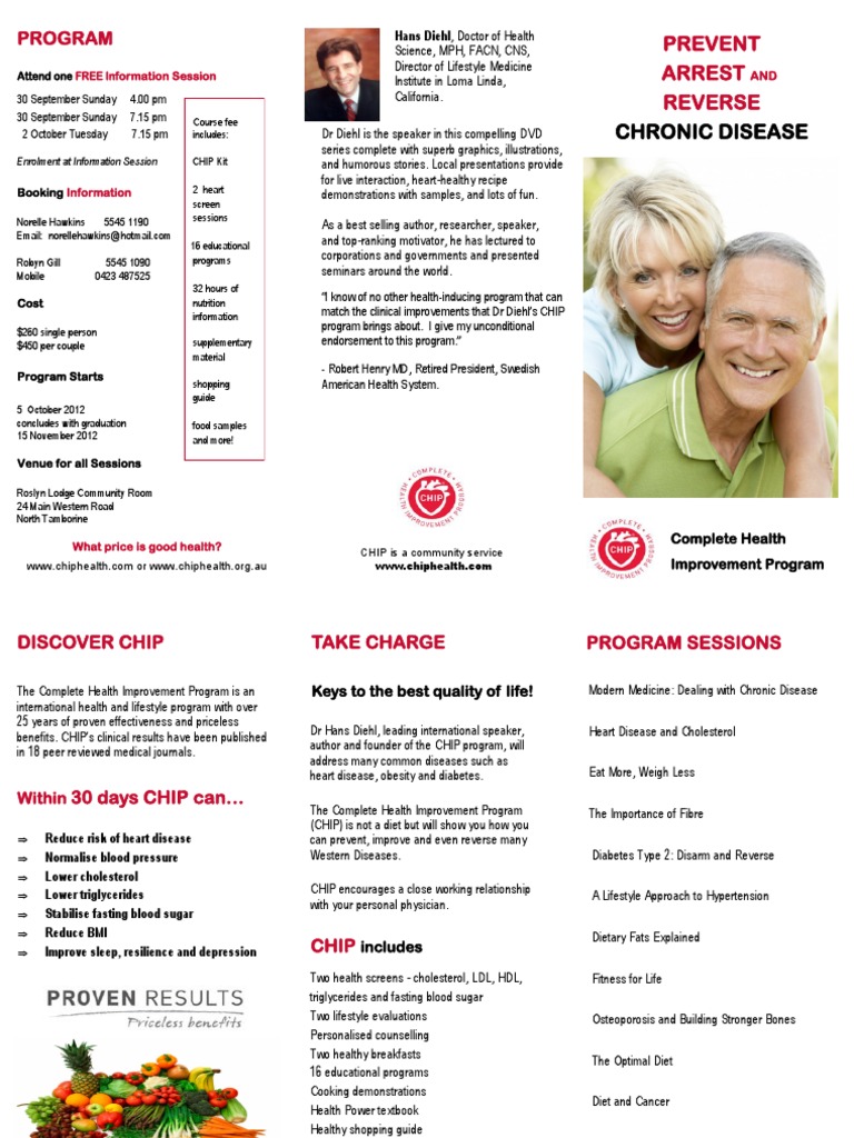 Chip Flyer EMP2012 Final Draft 5-3 | PDF | Cardiovascular Diseases ...