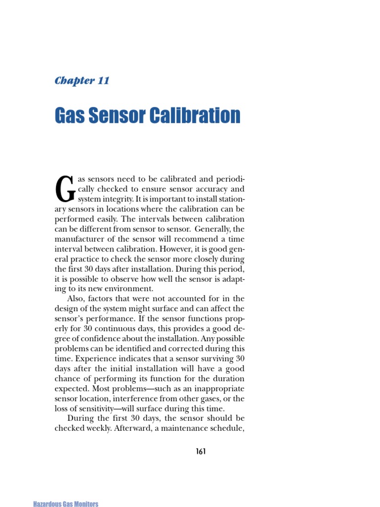 Calibration | PDF | Gases | Calibration