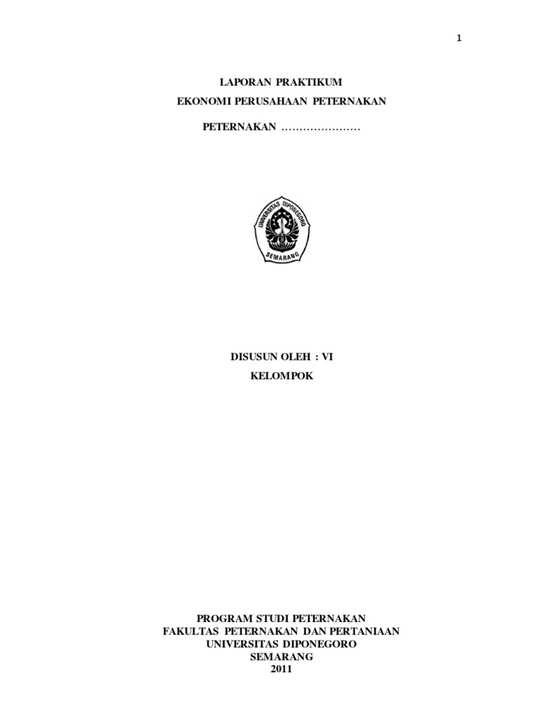 Laporan Praktikum EPP 2010 | PDF