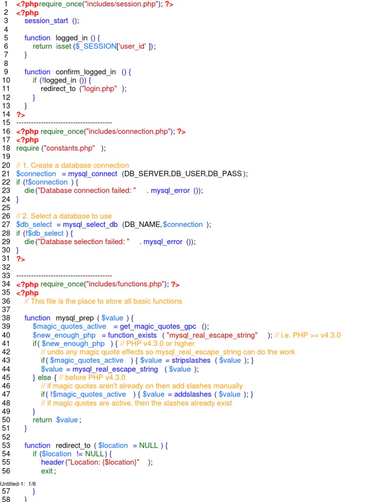 Login Form PHP Code | PDF | Password | Php