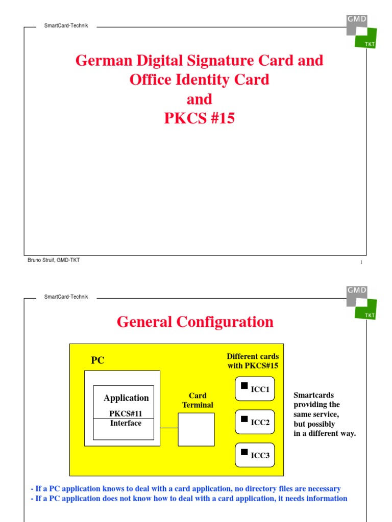 Germany's PKCS#15 Biometric Security | PDF | Authentication | Key ...