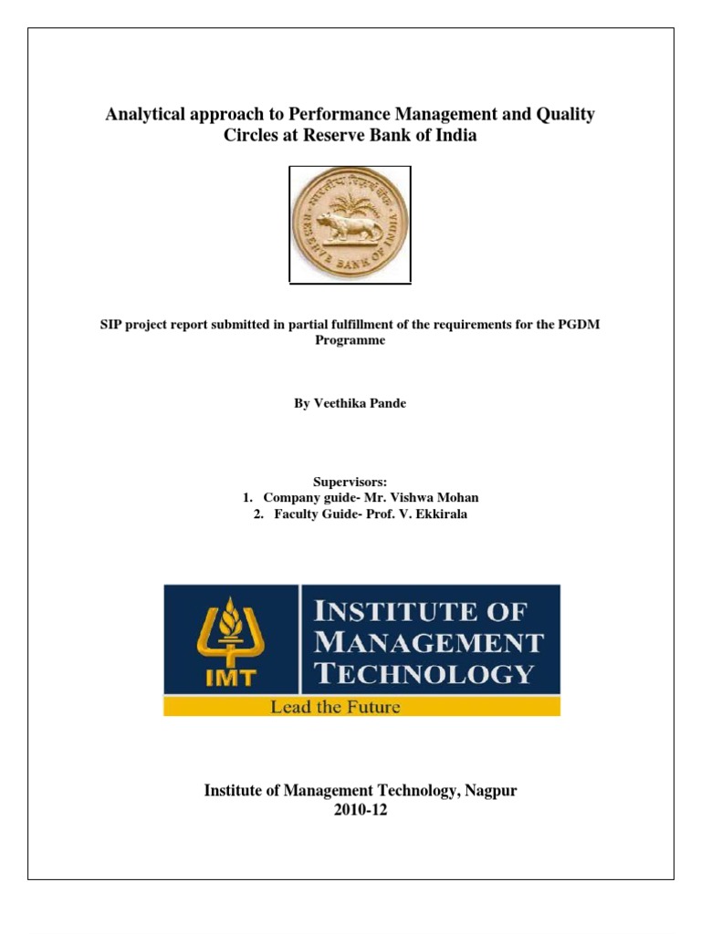 Quality Circle Report | PDF | Competence (Human Resources) | Reserve ...