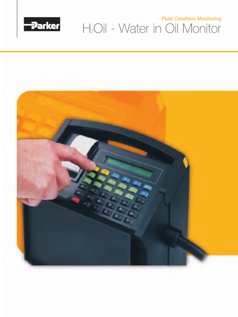 H2Oil - Water in Oil Monitor WOM | PDF | Infrared | Computer Monitor