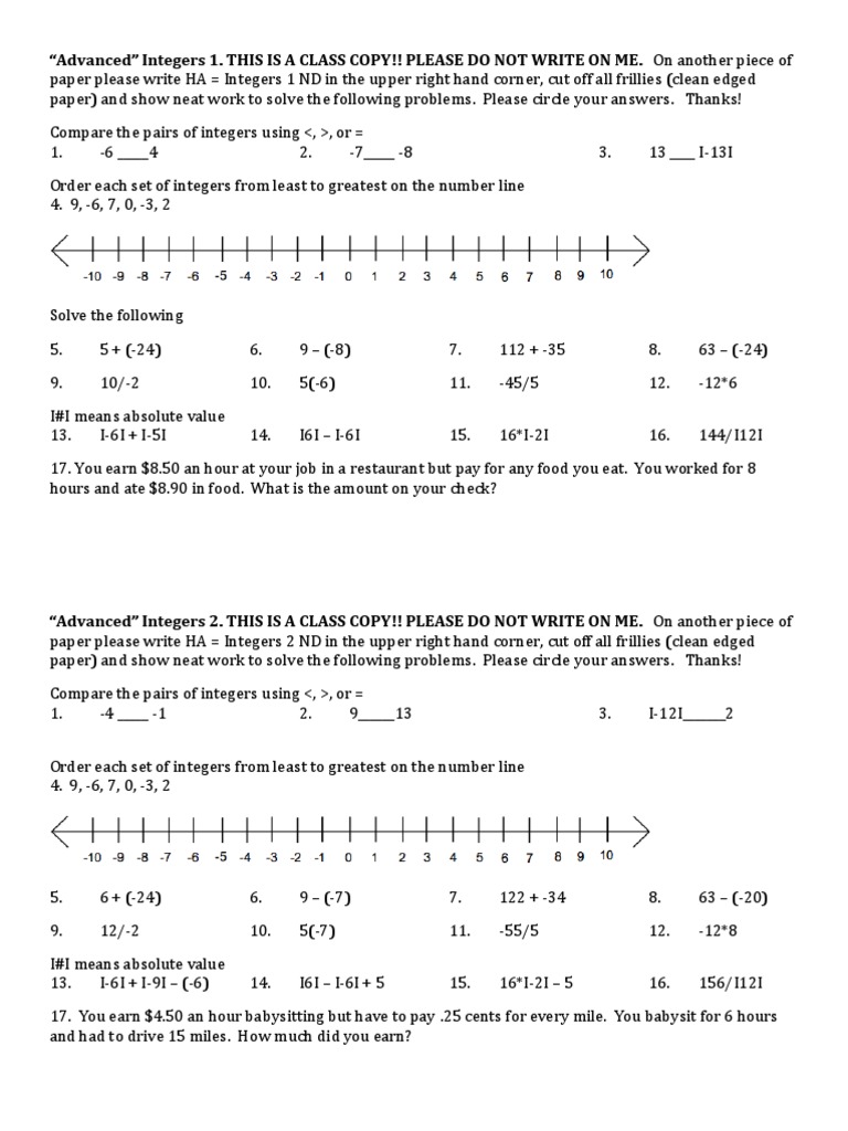 Integers Evidence | PDF | Integer | Mathematical Objects