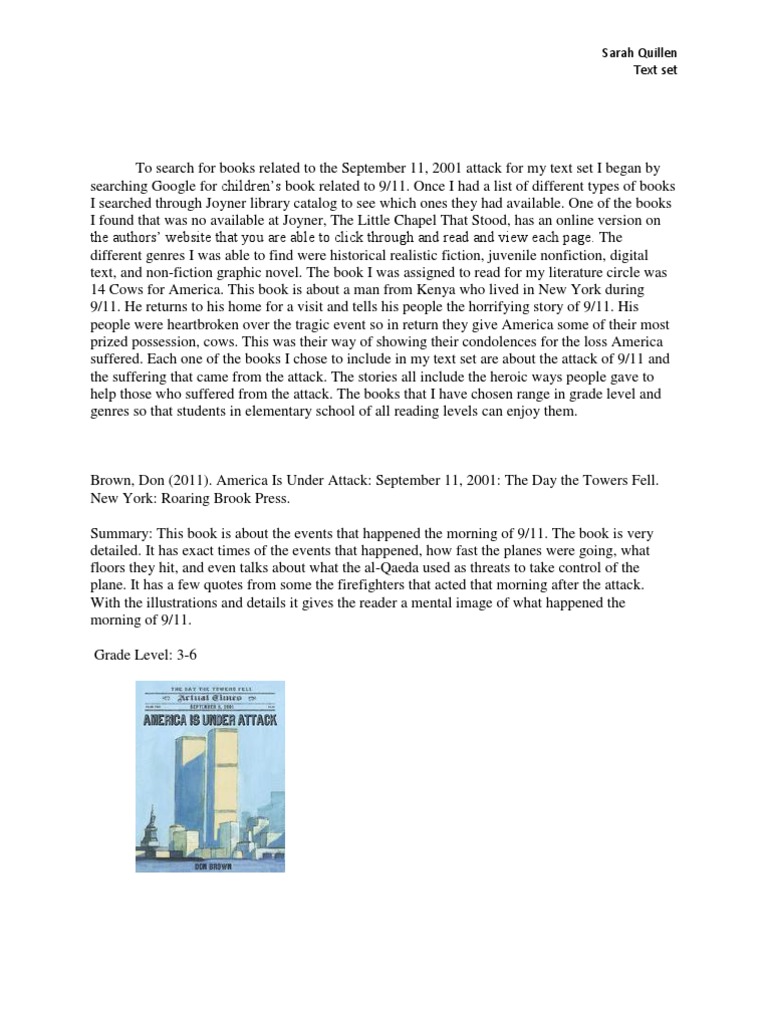 Text Set 1 | PDF | September 11 Attacks | Books