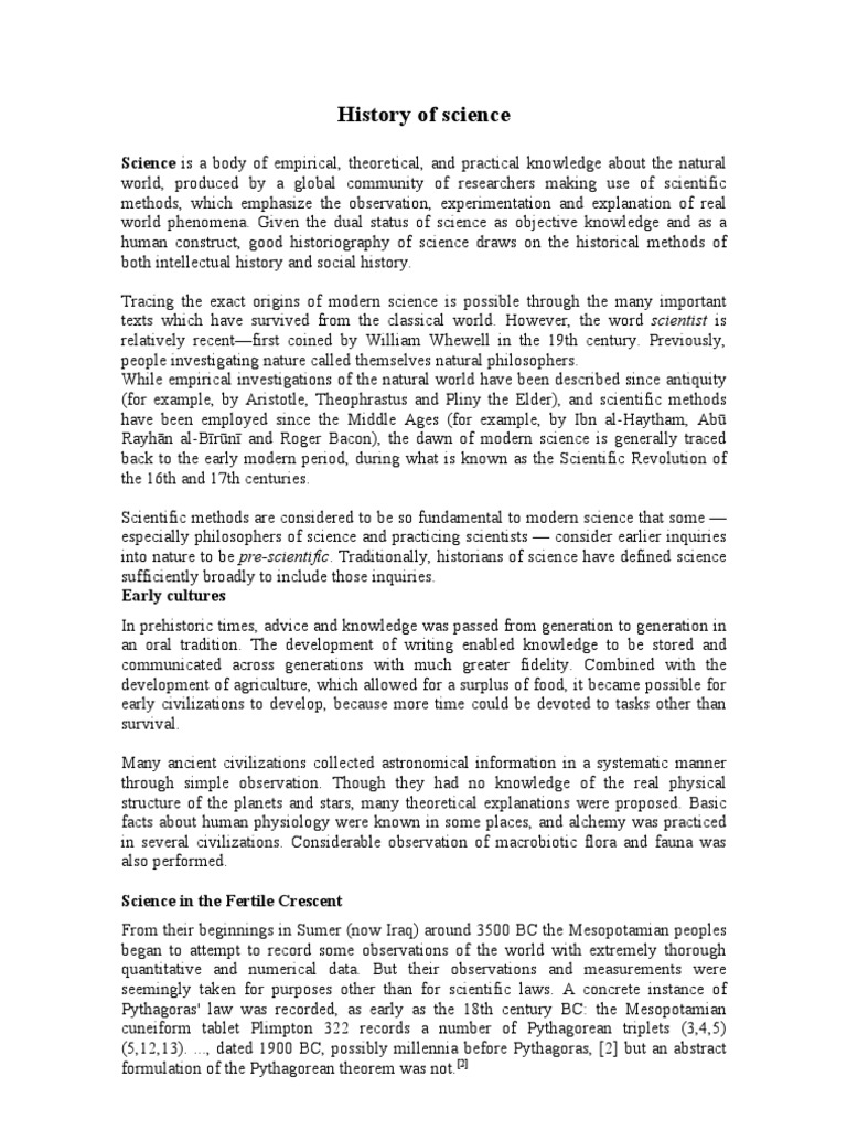 History of Science | PDF | History Of Science | Quantum Mechanics