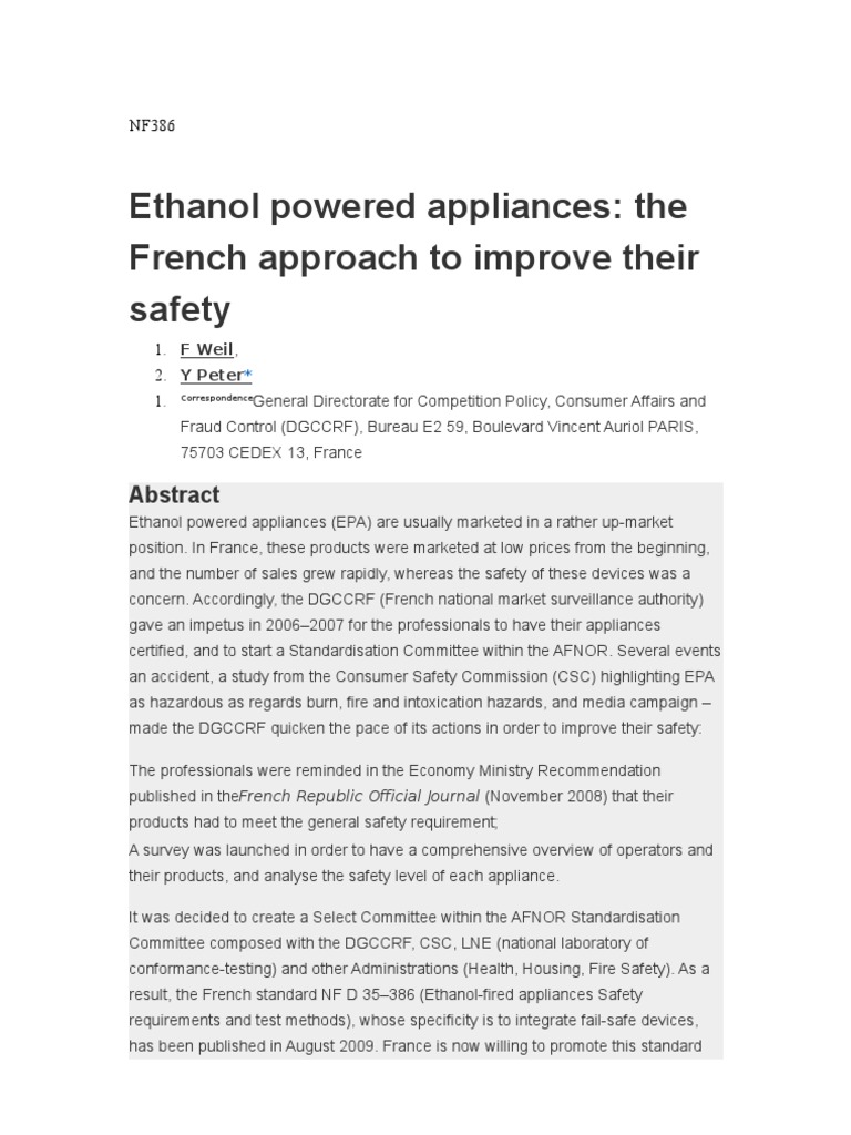 NF386 | PDF | Volatile Organic Compound | Combustion
