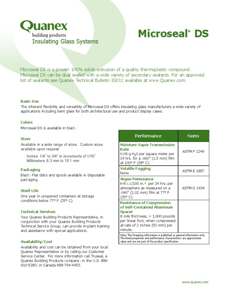 Ficha Tecnica - Microseal - DS | PDF | Materials | Industries