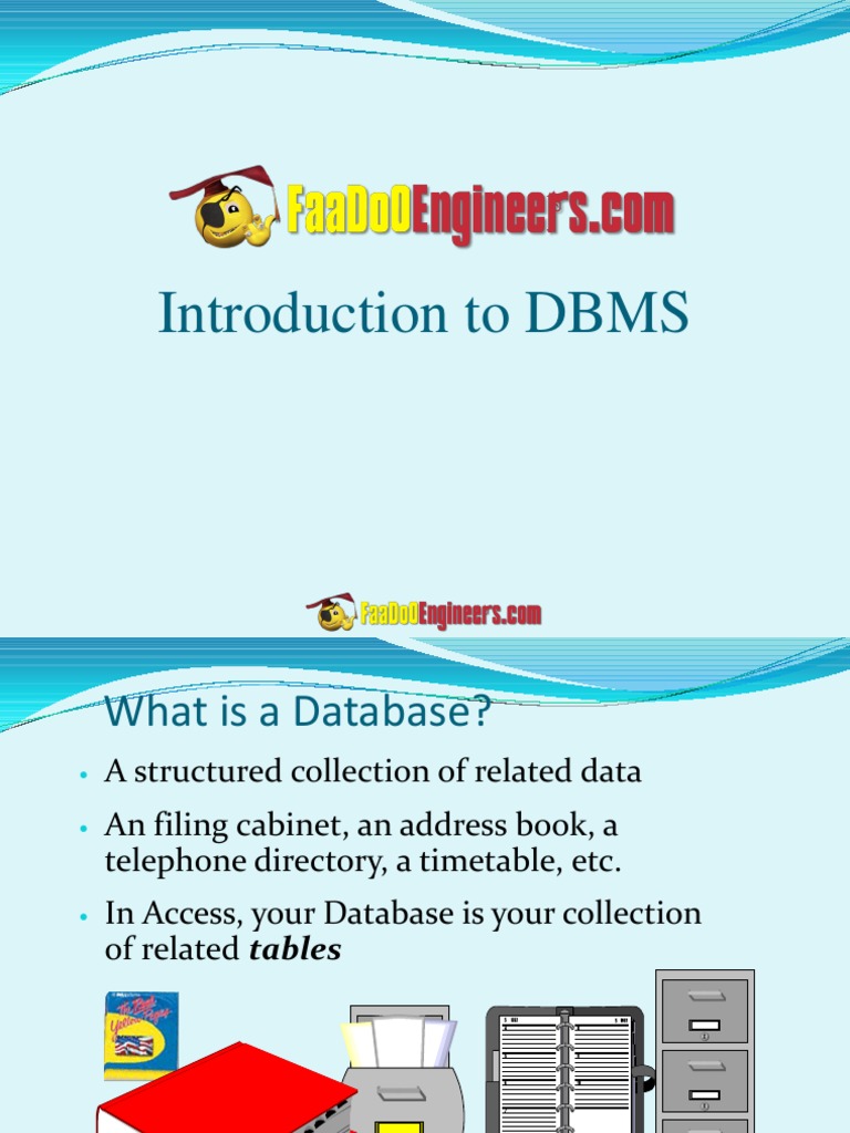 Intro Dbms | PDF | Databases | Digital Technology