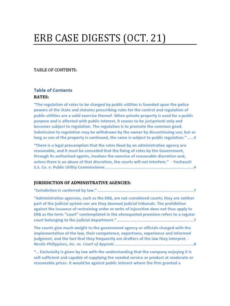 Erb Case Digests | PDF | Certiorari | Burden Of Proof (Law)