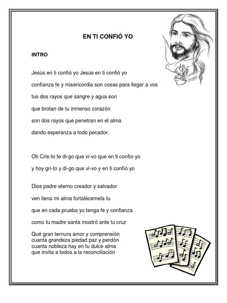 En Ti Confió Yo | PDF | Religión y espiritualidad