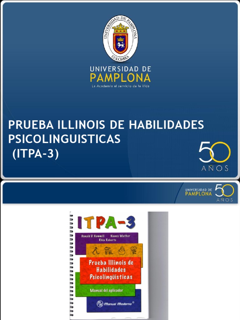 test de itpa 2010 | Memoria | Símbolos