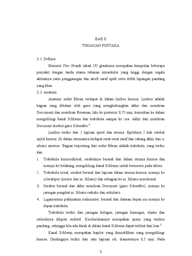 Refrad Glaukoma Sekunder | PDF