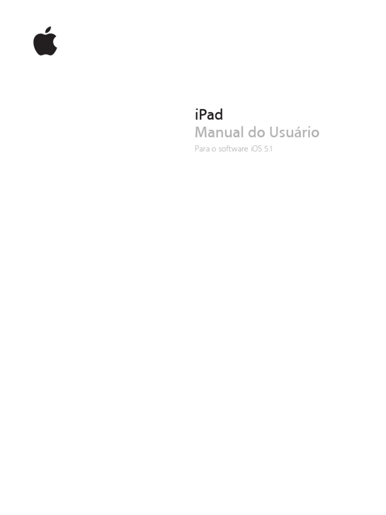 Ipad Manual Do Usuario | PDF