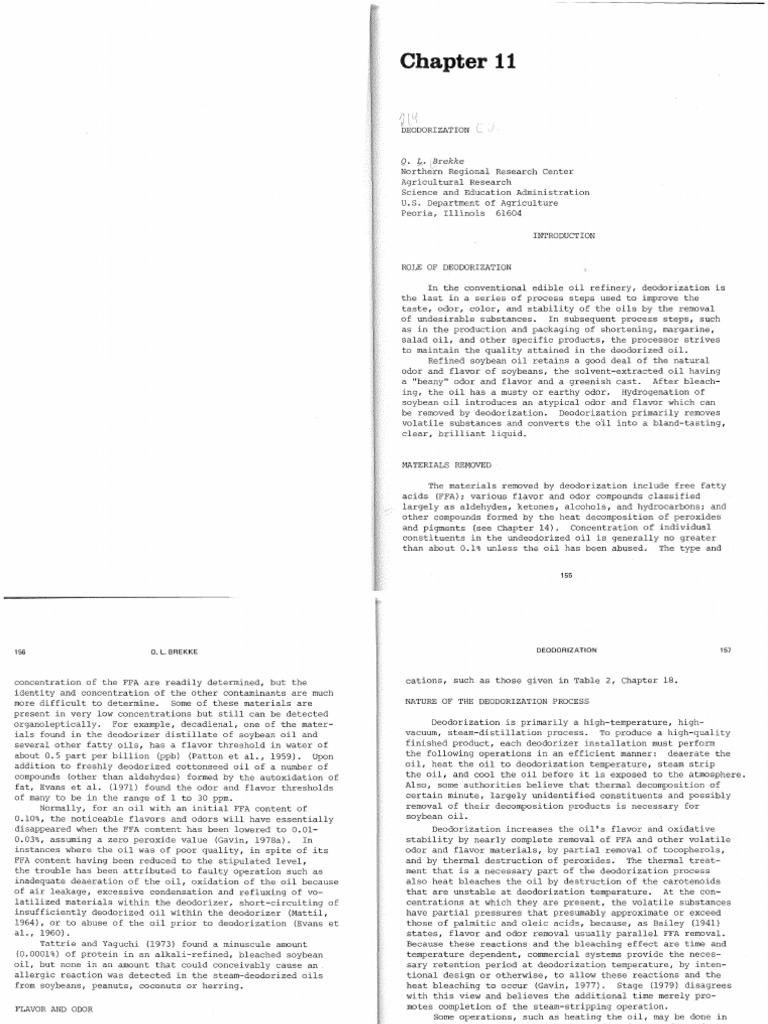 Deodorizer Details | PDF | Vegetable Oil | Oil Refinery