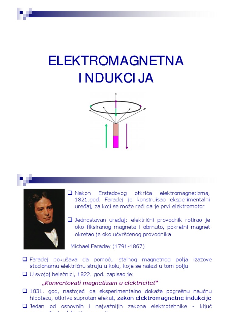 Elektromagnetna Indukcija | PDF