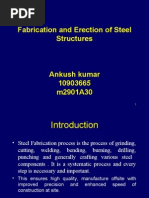 Method Statement for Steel Fabrication & Erection | PDF ...