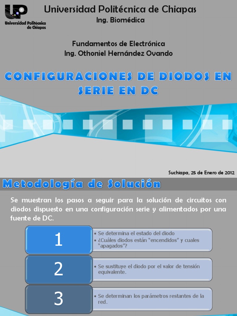 Diodos en Serie: Metodología de Solución | PDF