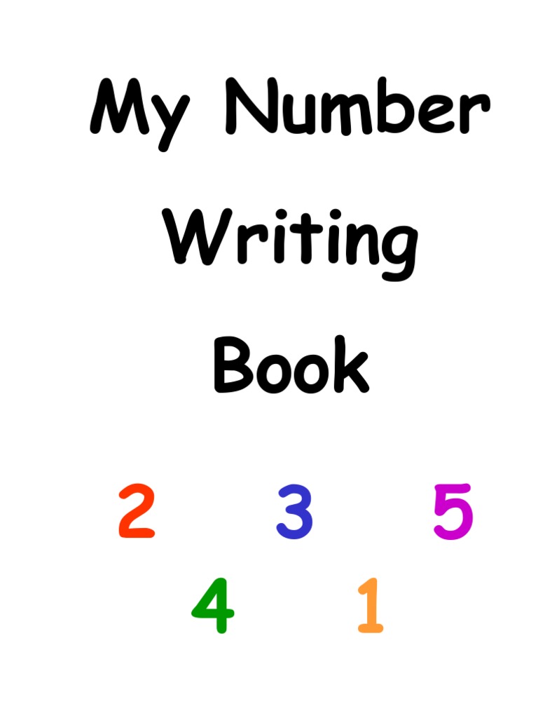 My Number Writing Book | PDF