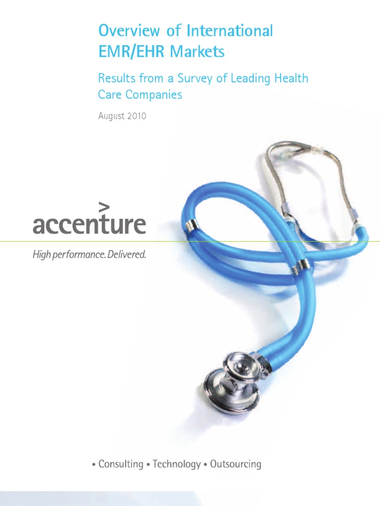 Accenture EMR Markets Whitepaper Vfinal | PDF | Electronic Health ...