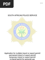 Firearm Ownership Transfer Form SAPS 534 | PDF | Identity Document ...
