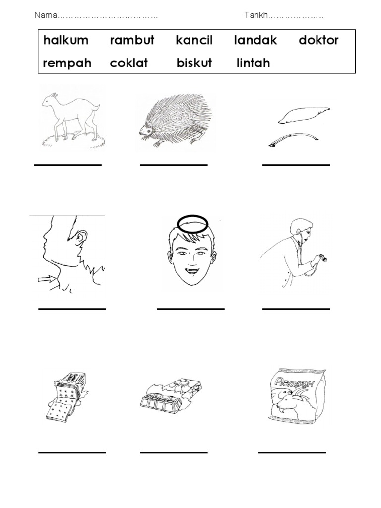 Lembaran Kerja Kvk Kvk Pdf