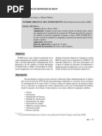 Criterios para interpretar el BDI-II en España | PDF | Depresión ...