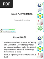 NABL Accreditation Principle & Procedure | PDF | Calibration | Laboratories